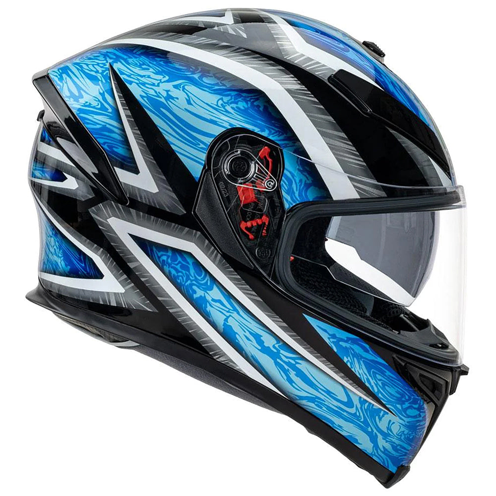 AGV K5 S [KUNAI BLACK/CYAN/SILVER] – AGV Helmets NZ
